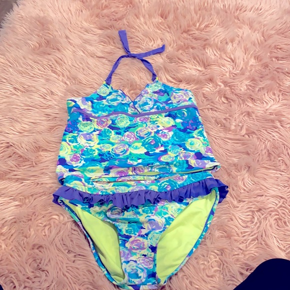 Breaking Waves | Swim | Breaking Waves Girls Two Piece Tankini | Poshmark